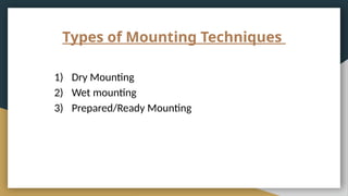 Mounting.pptx guhdubruceu dtiwubdr dyheuhhd | PPTX