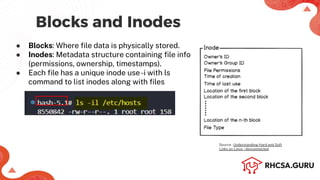 Mounting and Creating Links - RHCSA (RH124) .pdf