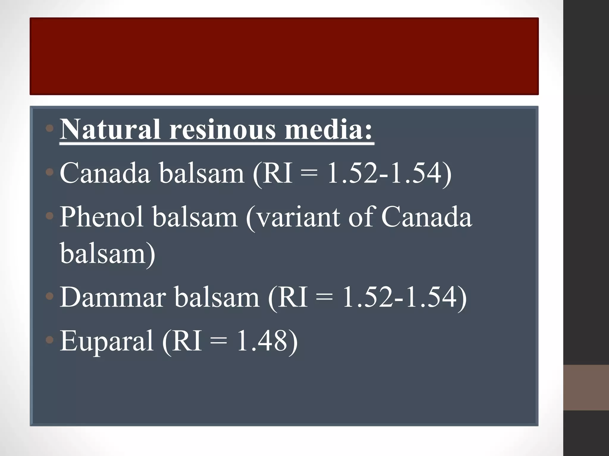Mounting media | PPTX