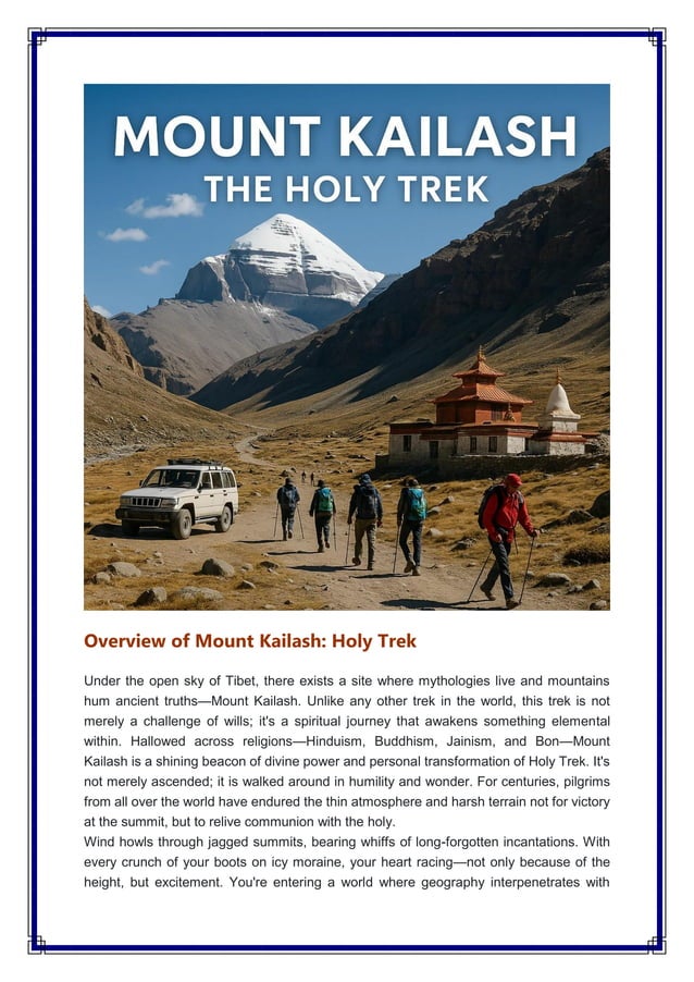 Mount Kailash The Holy Trek..........pdf