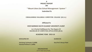 School Management System | PPTX