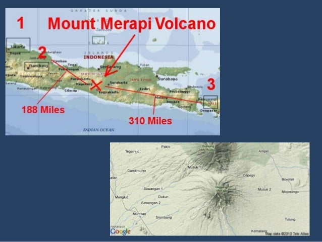 Mount Merapi's eruptions - INDONESIA