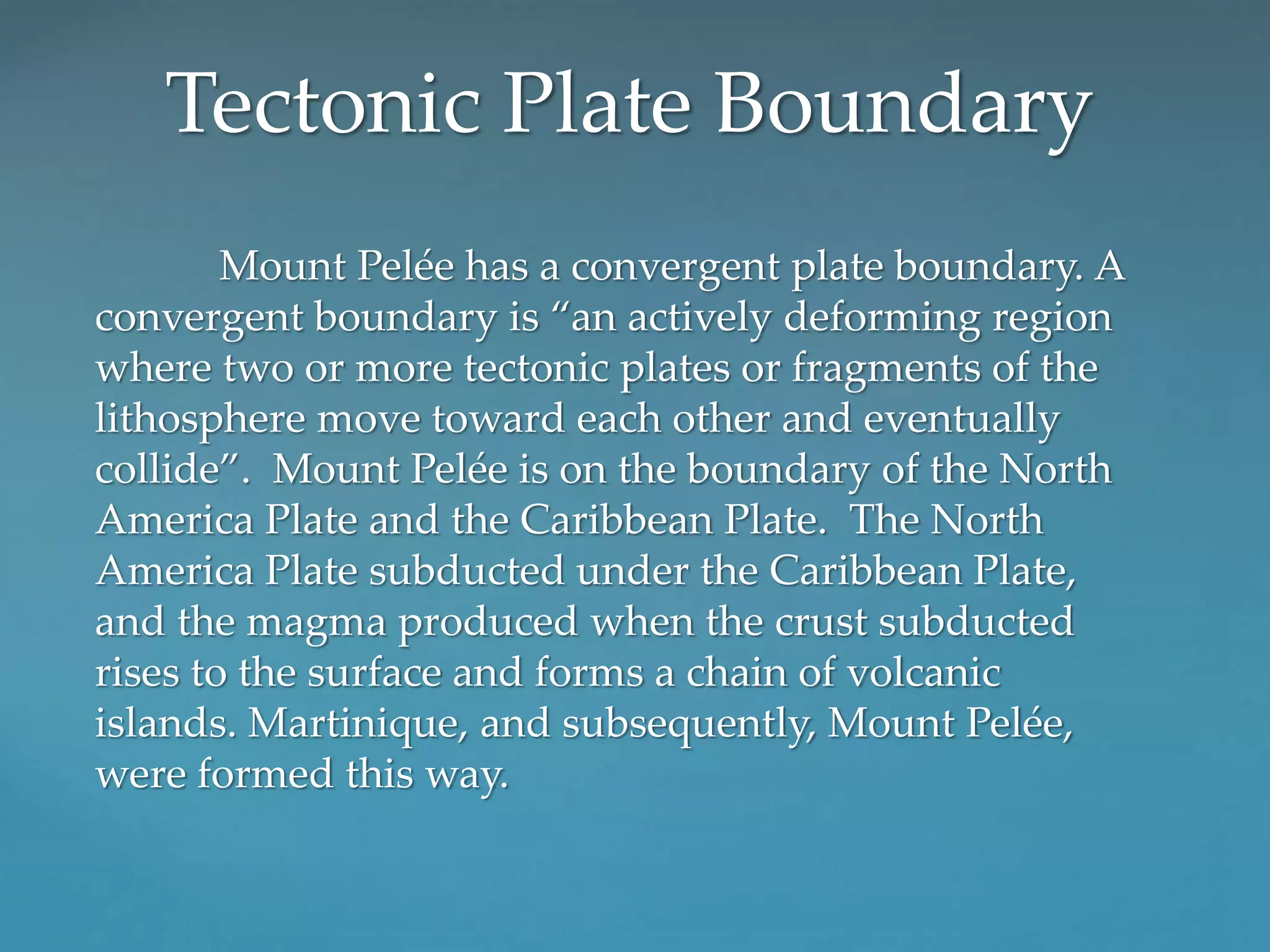 Mount pelee | PPTX