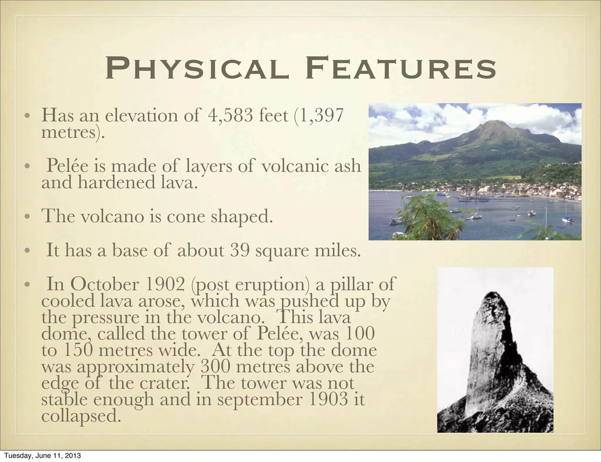 Mount pelee science project | PDF