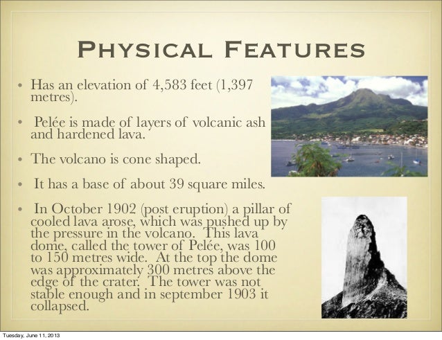 Mount pelee science project