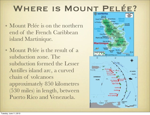 Mount pelee science project