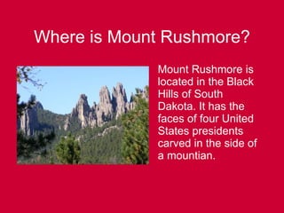 Mount Rushmore | PPT