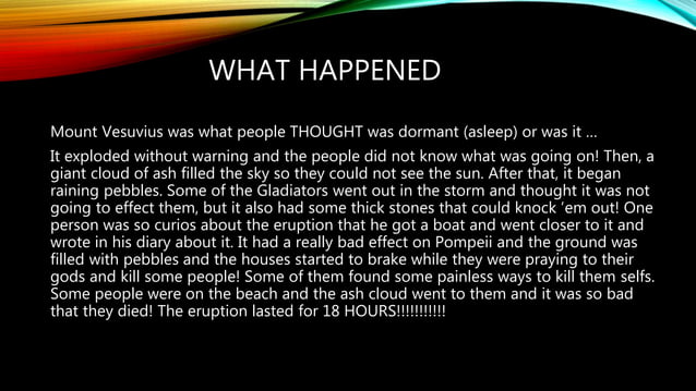 Mount vesuvius | PPT