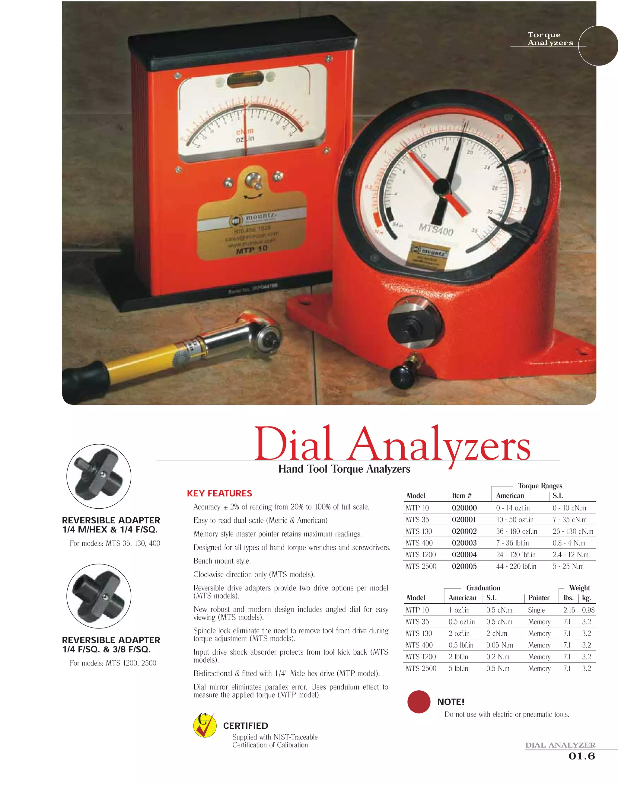 Mountz torqueanalyzerandmeasurementcatalog | PDF | Computer Peripherals ...