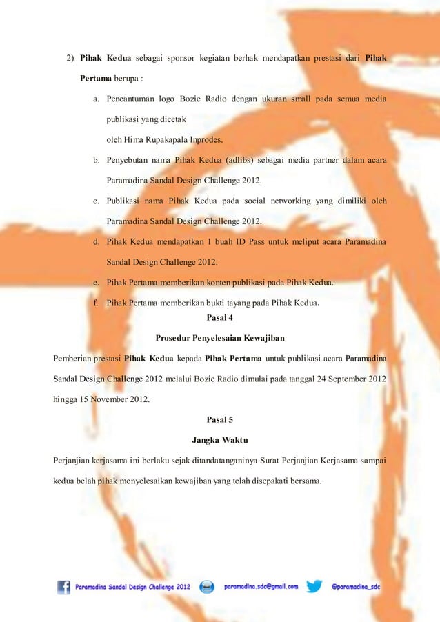 MoU Media Partner bersama Universitas Paramadina Jakarta | PDF