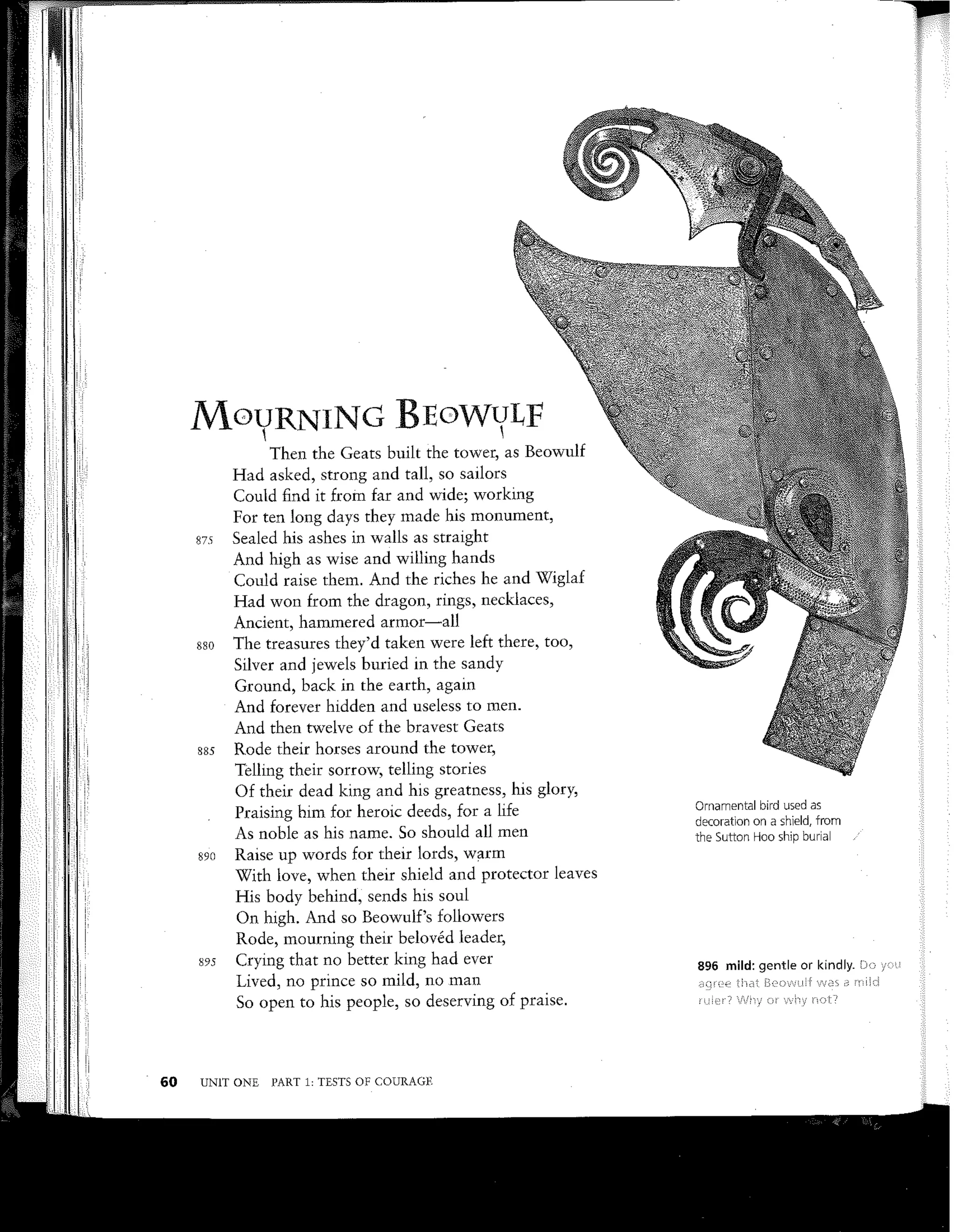 Mourning beowulf | PDF