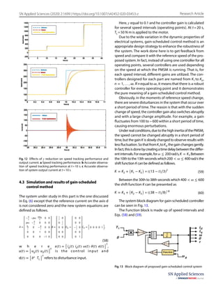 Robust speed controller design for permanent magnet synchronous motor based on gain-scheduled ...