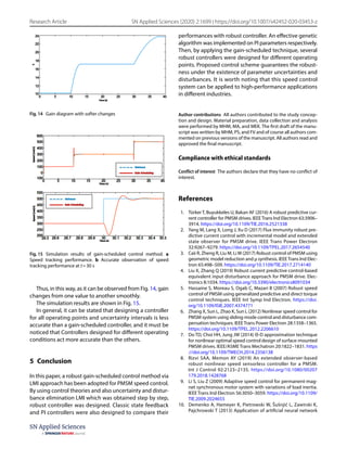 Robust speed controller design for permanent magnet synchronous motor based on gain-scheduled ...