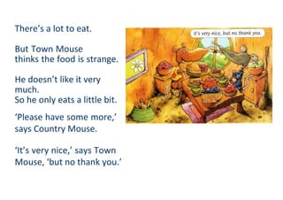Town Mouse and Country Mouse | PPT