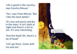 Town Mouse and Country Mouse | PPT