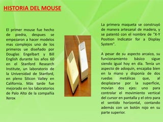 La historia del Mouse | PPTX