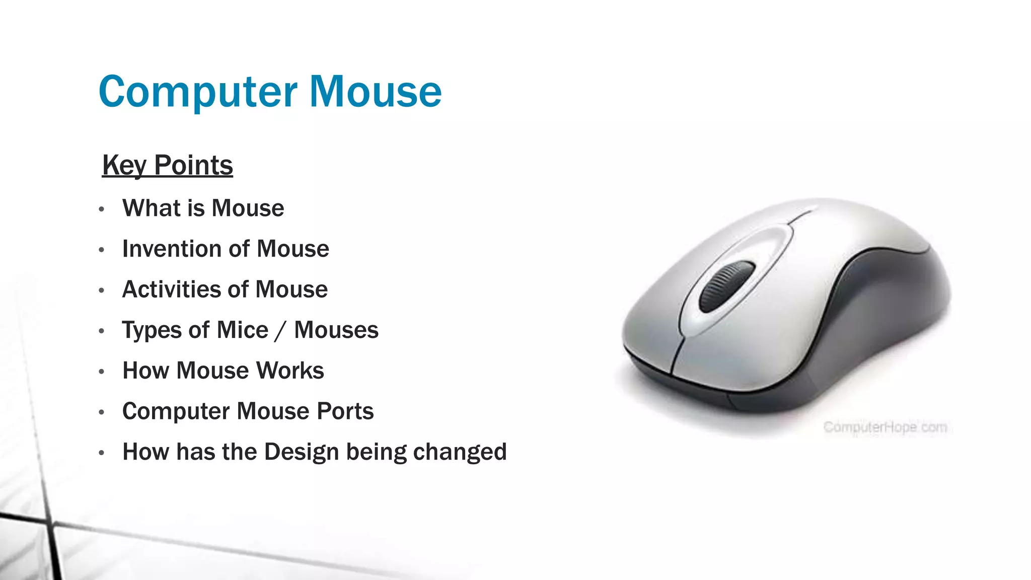 mouse Presentation