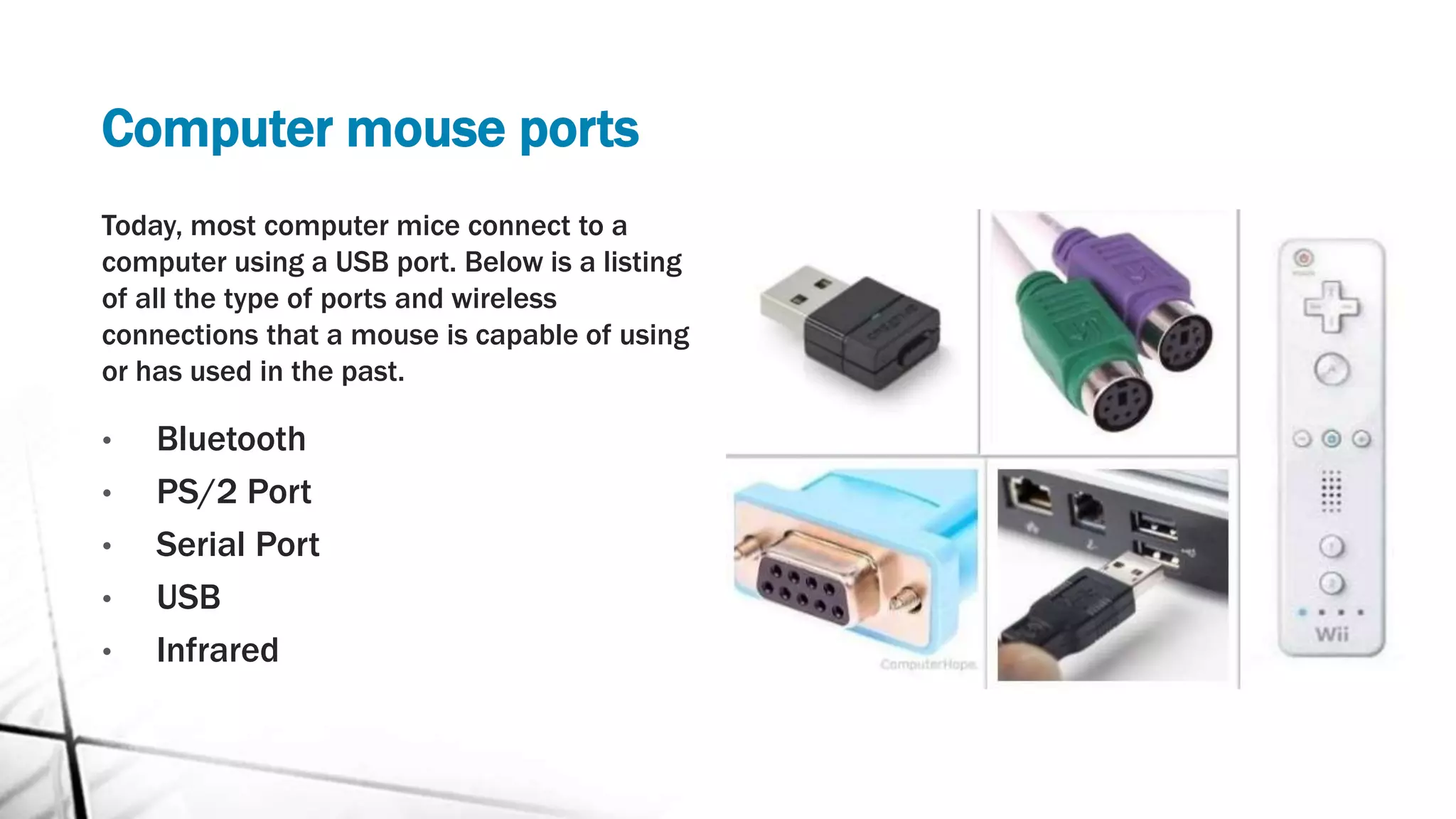 Presentation on Computer Mouse | PPTX