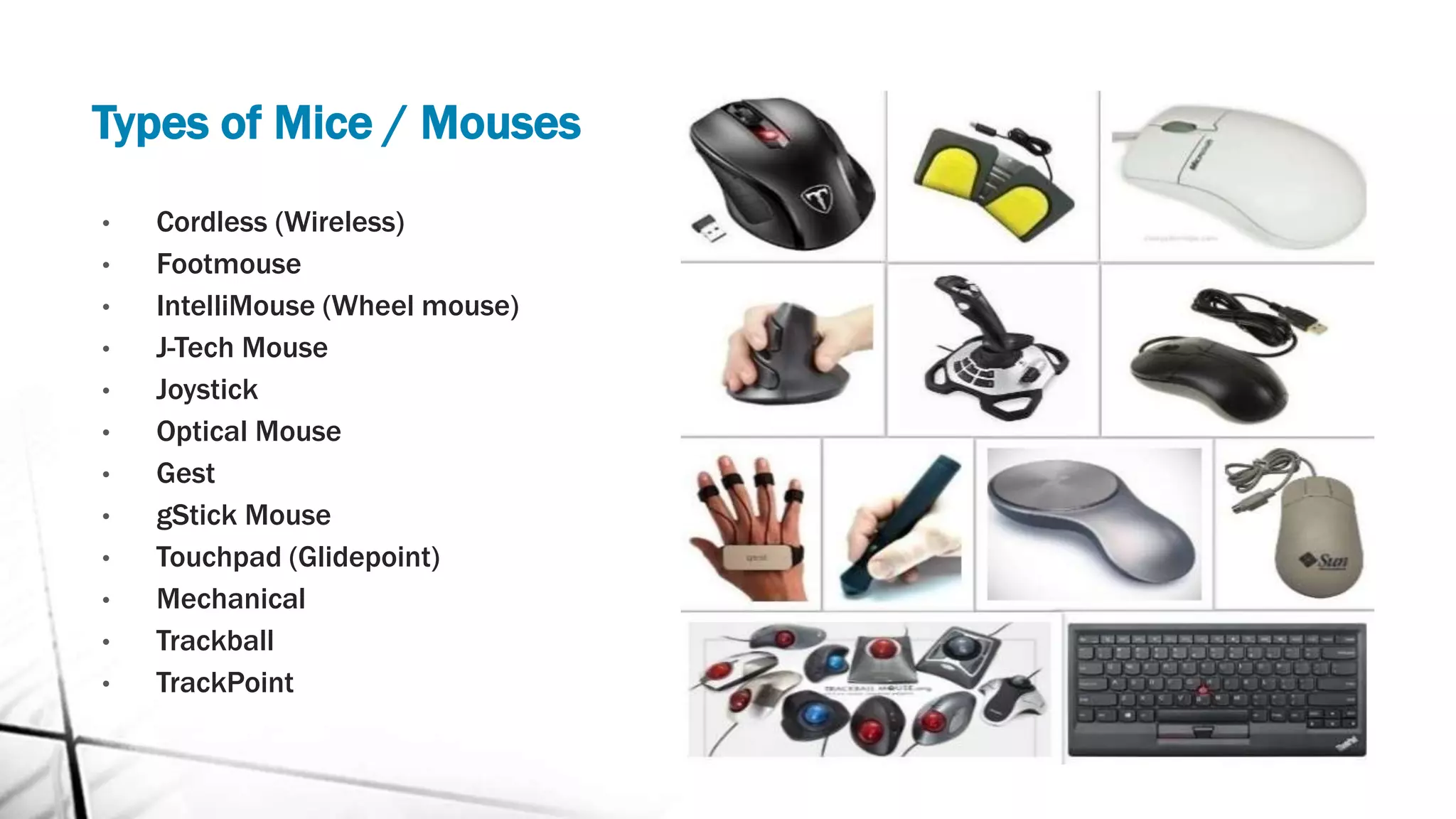 Presentation on Computer Mouse | PPTX