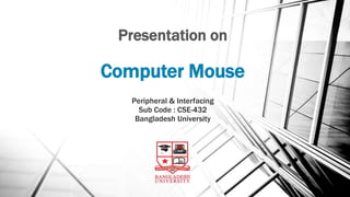 Presentation on Computer Mouse | PPTX
