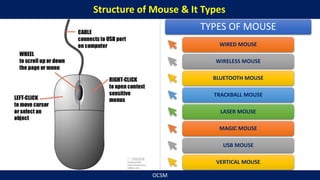 MOUSE.pptx | Computer Peripherals | Computing