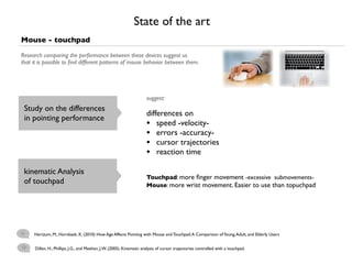 Mouse tracking technique and mouse patterns | PPT