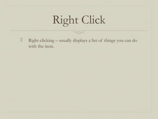 Mouse and Keyboard | PPT