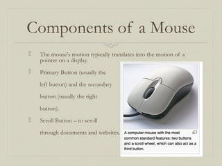 Mouse and Keyboard | PPT