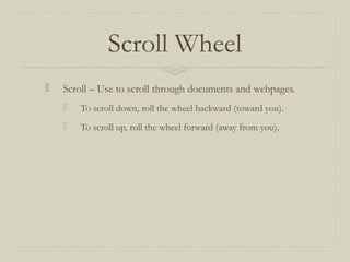 Mouse and Keyboard | PPT