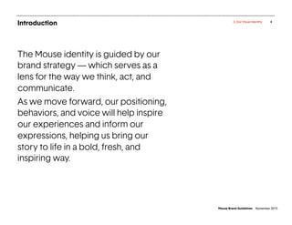 Mouse Brand Identity Guidelines | PDF
