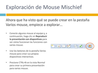 Mouse Mischief Tutorial | PPTX