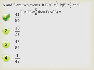 Mouse multiple probability | PPSX