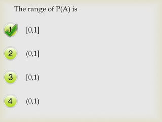 Mouse multiple probability | PPSX