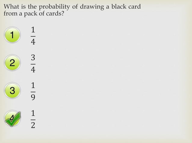 Mouse multiple probability | PPSX