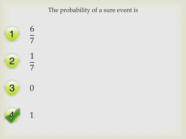 Mouse multiple probability | PPSX