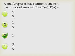 Mouse multiple probability | PPSX