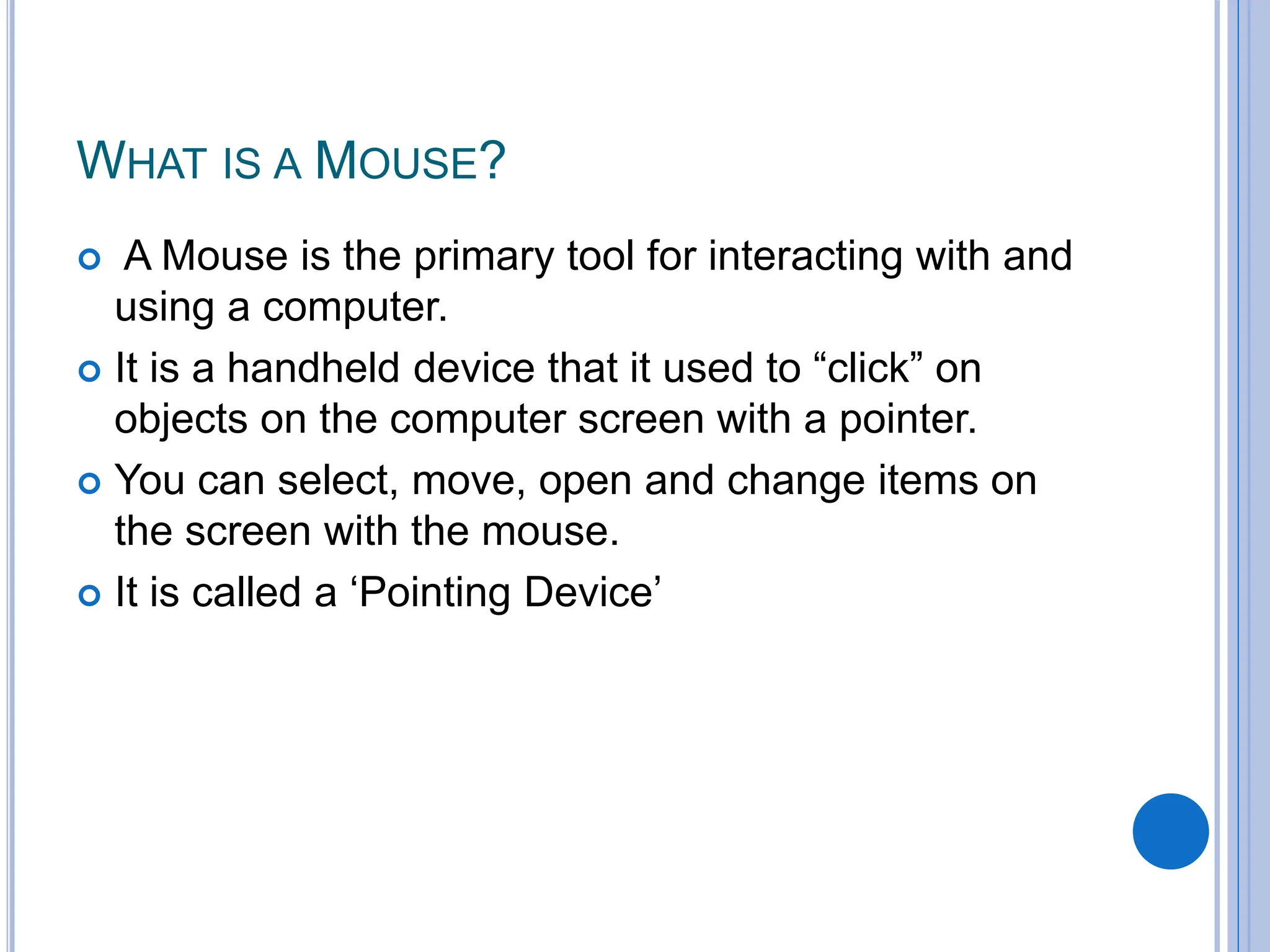 MOUSE SKILLS FOR BEGINNERS.pptx