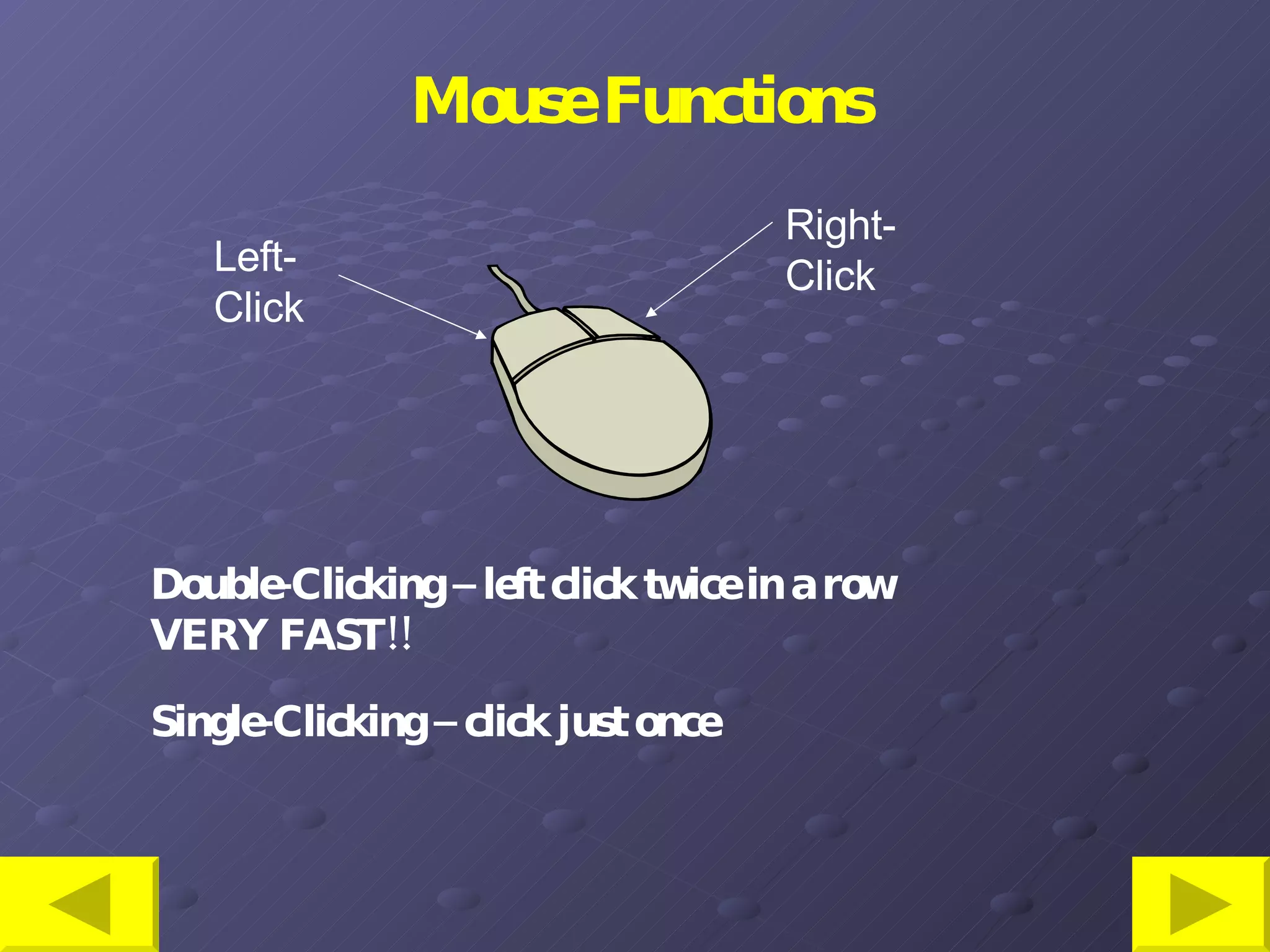 Mouse Tutorial | PPT