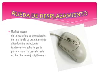 Mouse y sus partes primero marzo | PPTX