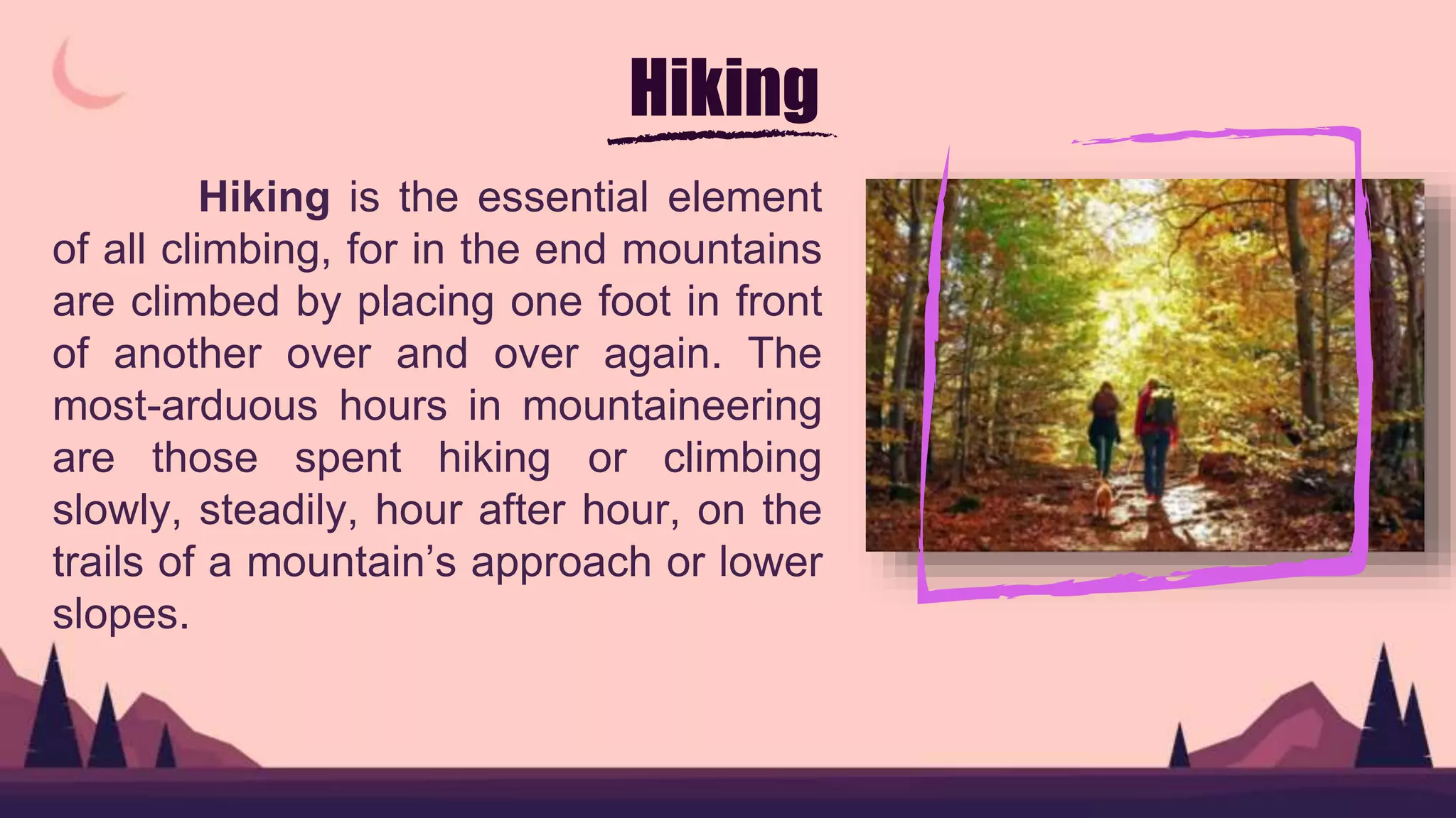 Mountaineering | PPTX