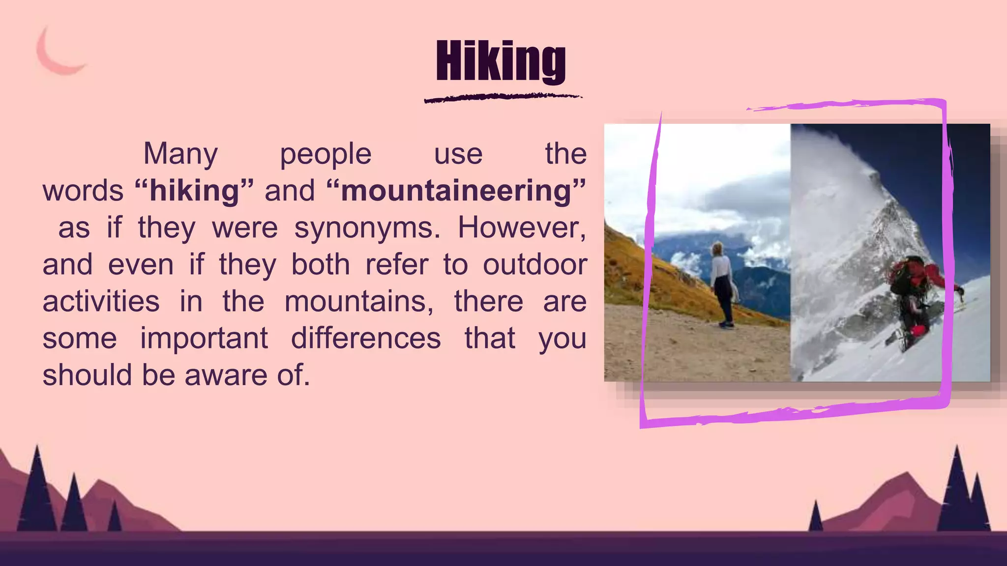 Mountaineering | PPTX