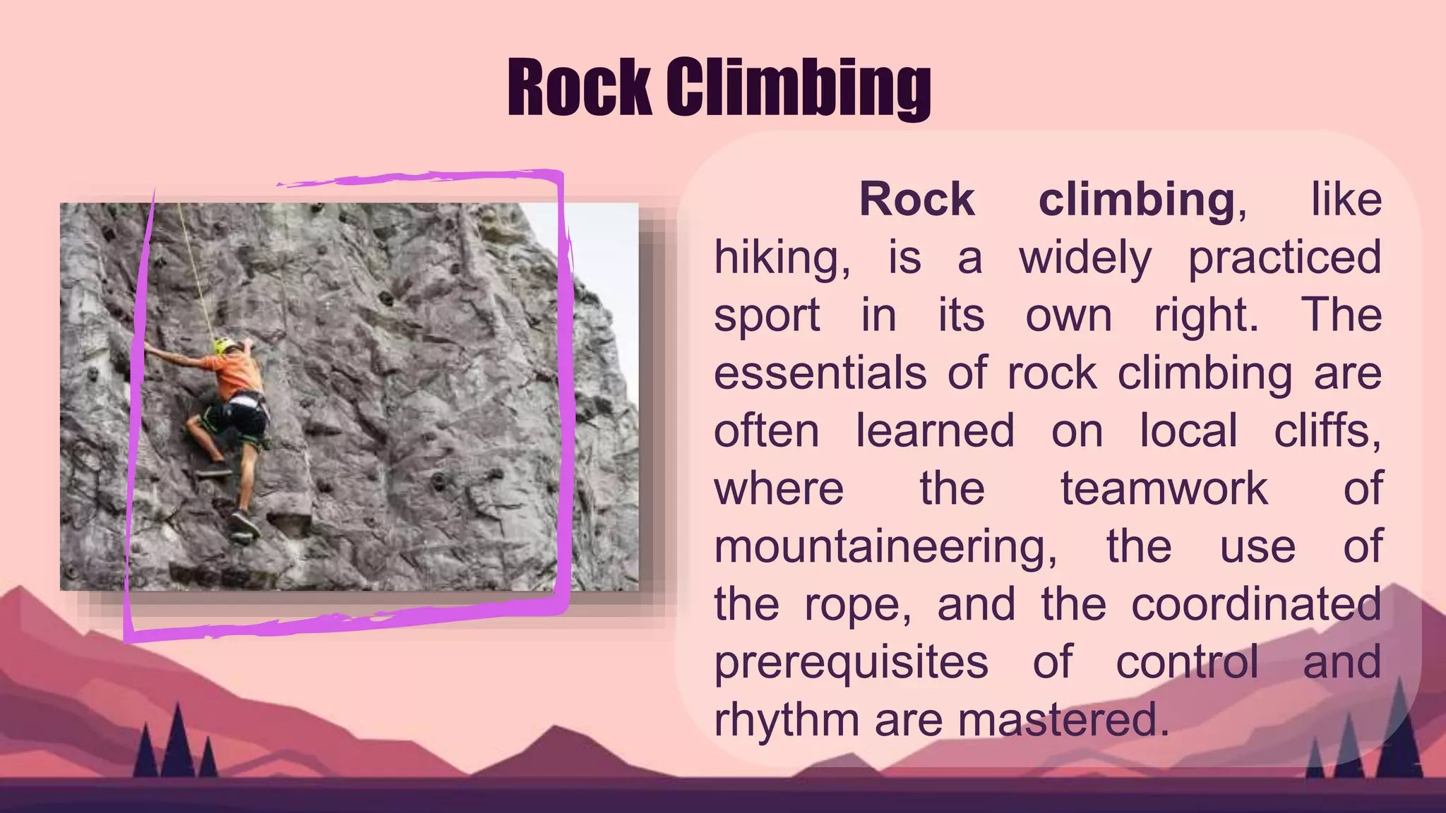 Mountaineering | PPTX