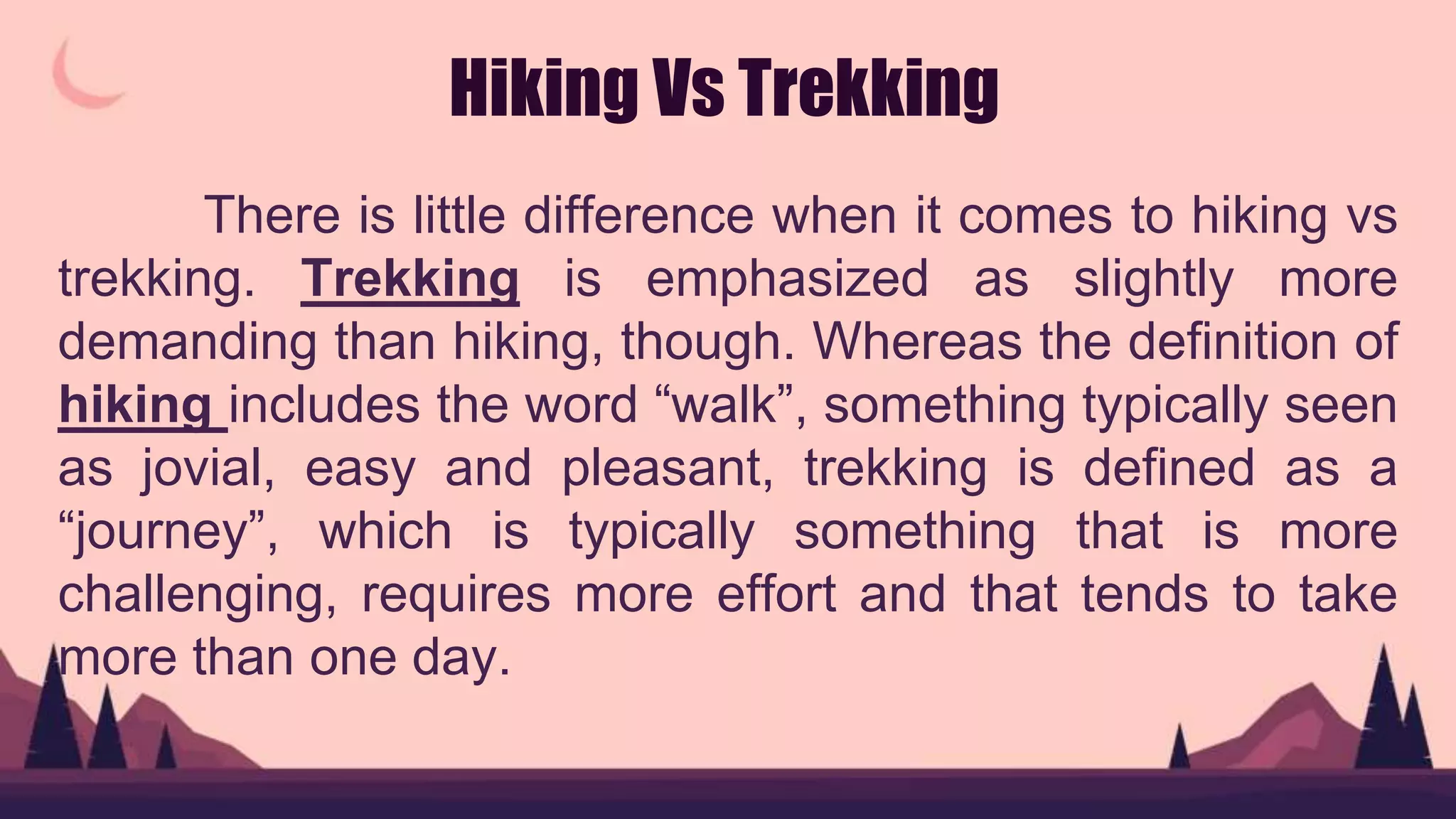 Mountaineering | PPTX