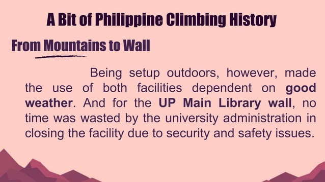 Mountaineering | PPTX