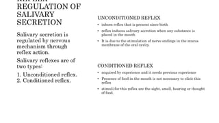 MOUTH AND SALIVARY GLANDS.pptx DIGESTIVE SYSTEM | PPTX
