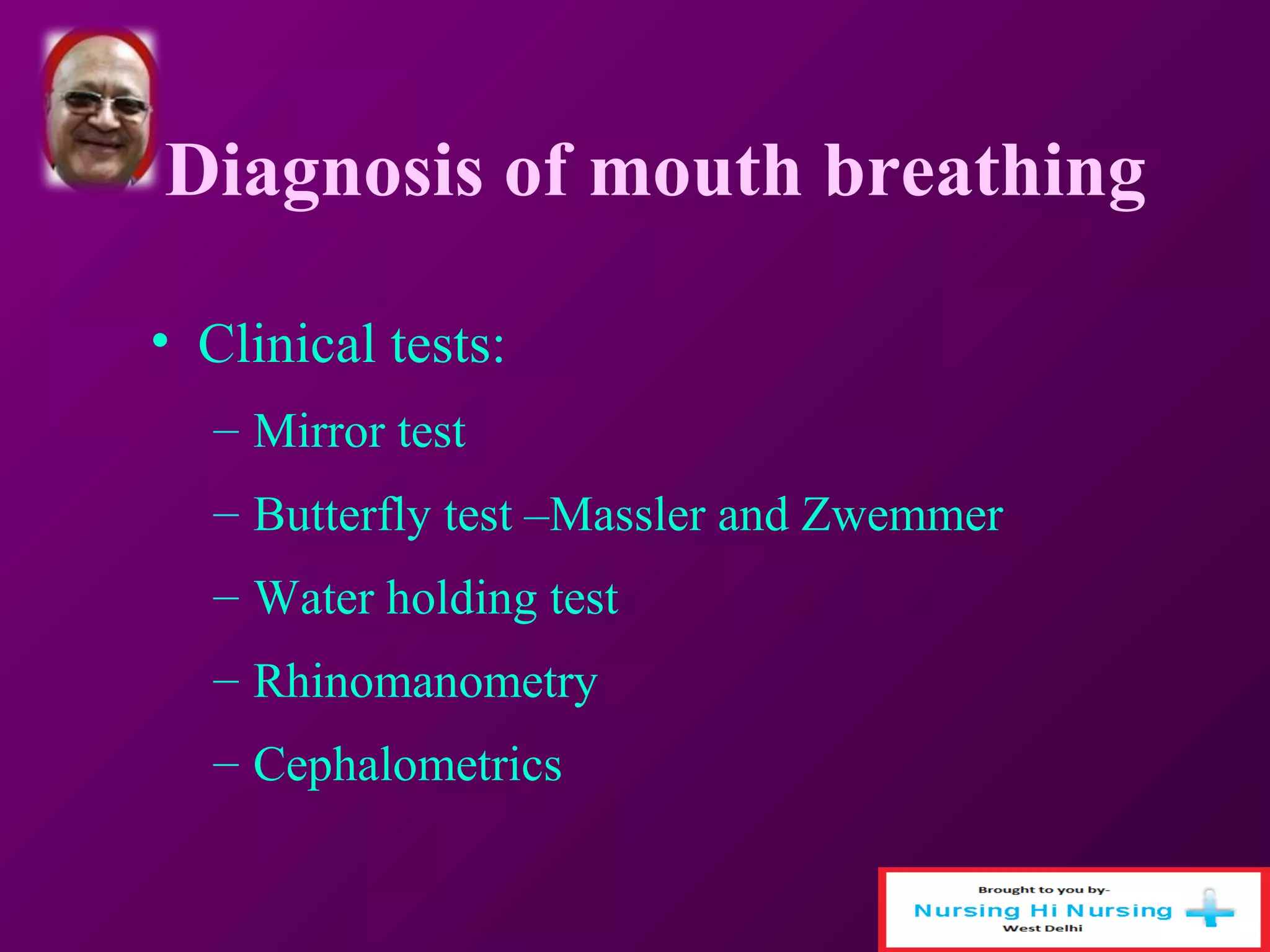 Mouth breathing | PPT