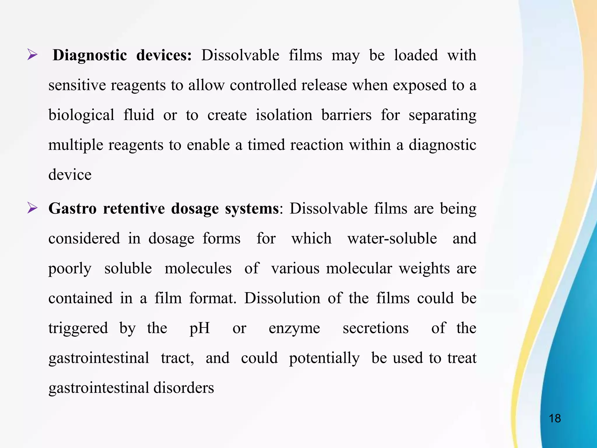 Mouth dissolving films | PPTX