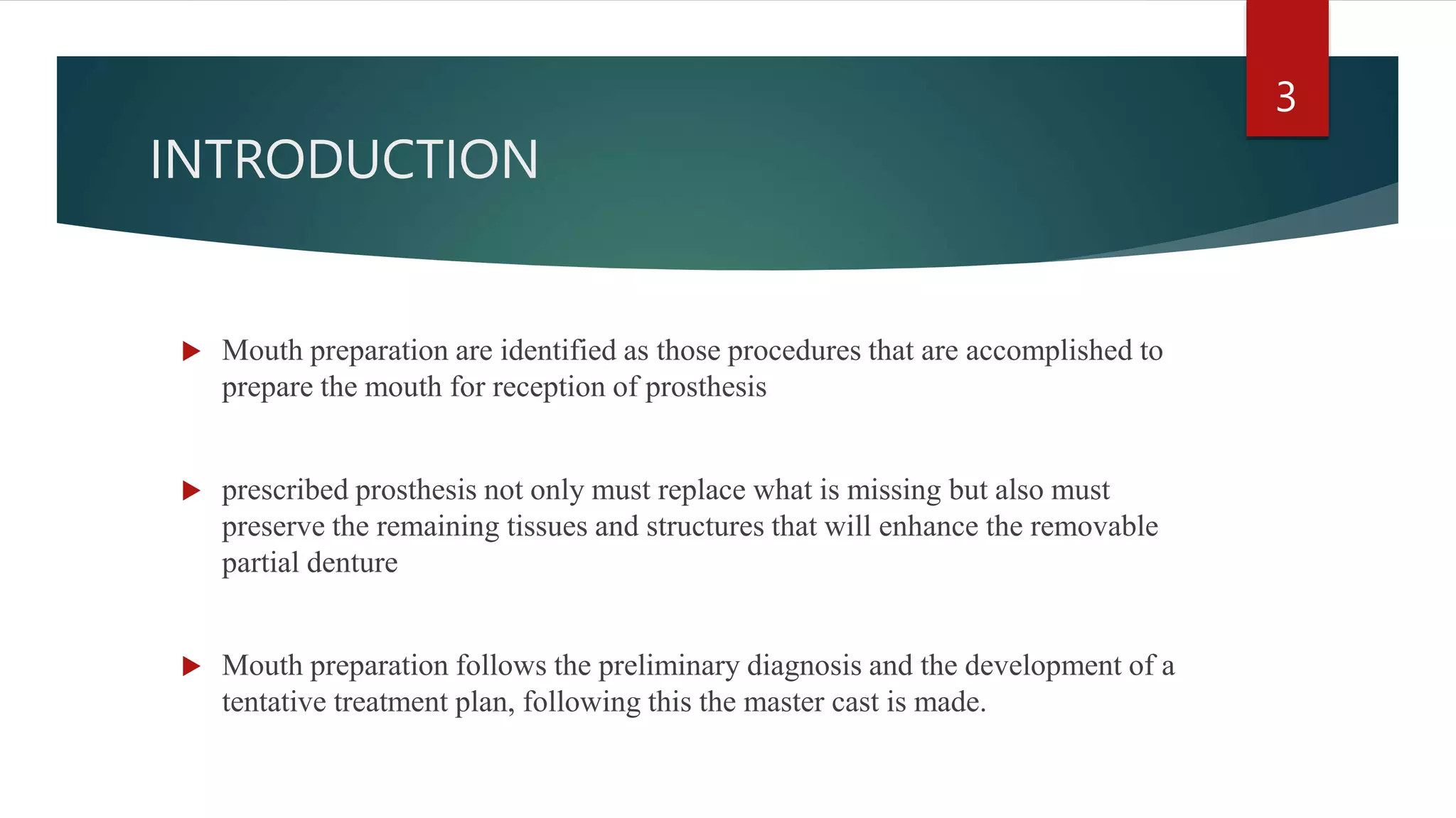 MOUTH PREPARATION FOR REMOVABLE PARTIAL DENTURES.pptx