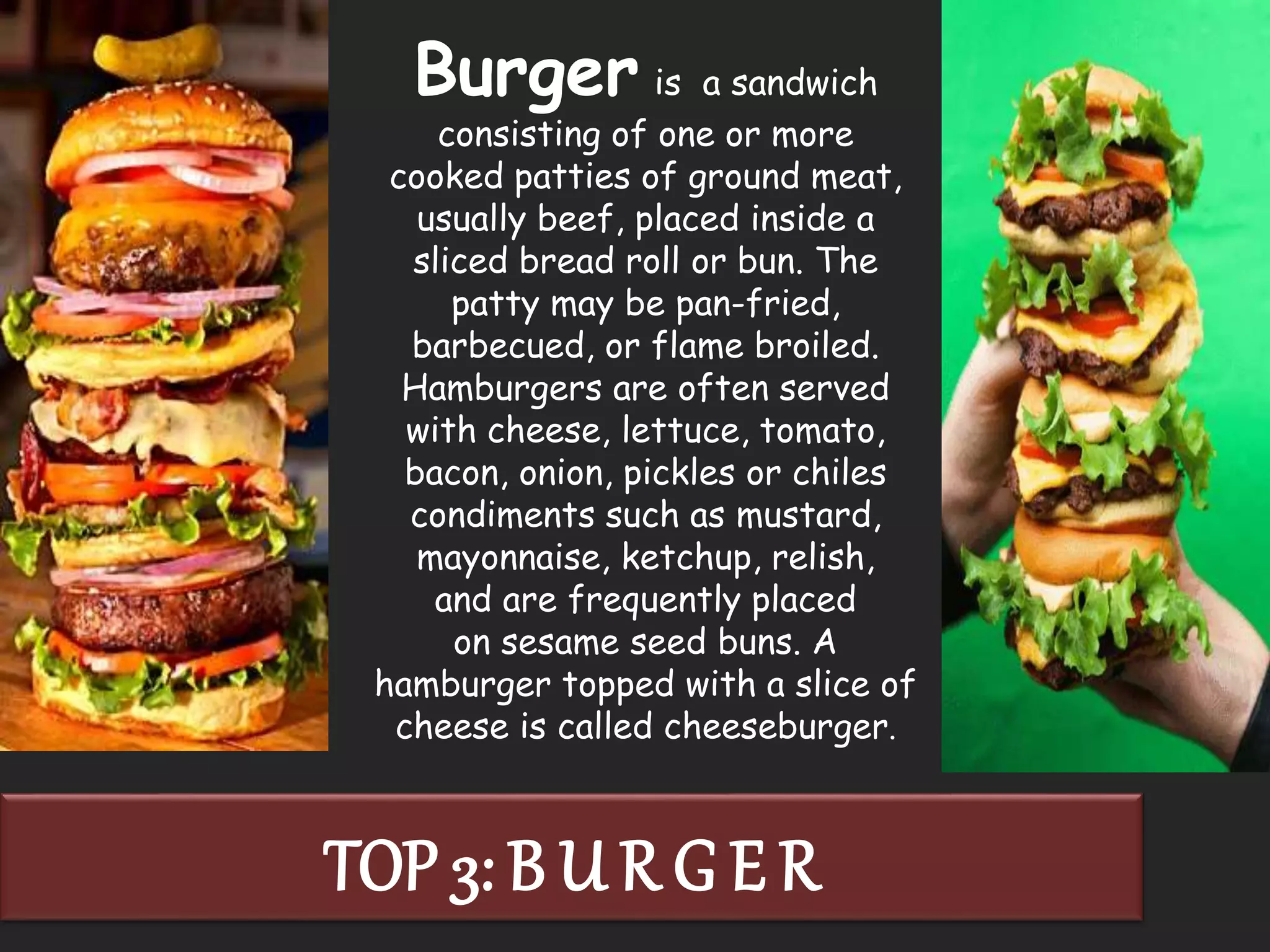 Mouth Watering Foods | PPTX