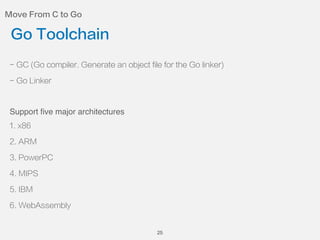 Move from C to Go | PPT